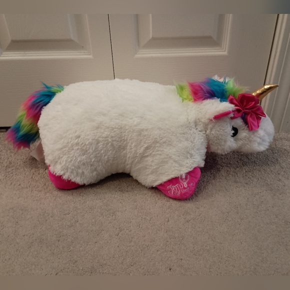 Nickelodeon | Toys | Nwt Pillow Pets Jojo Siwa Rainbow Unicorn Stuffed ...